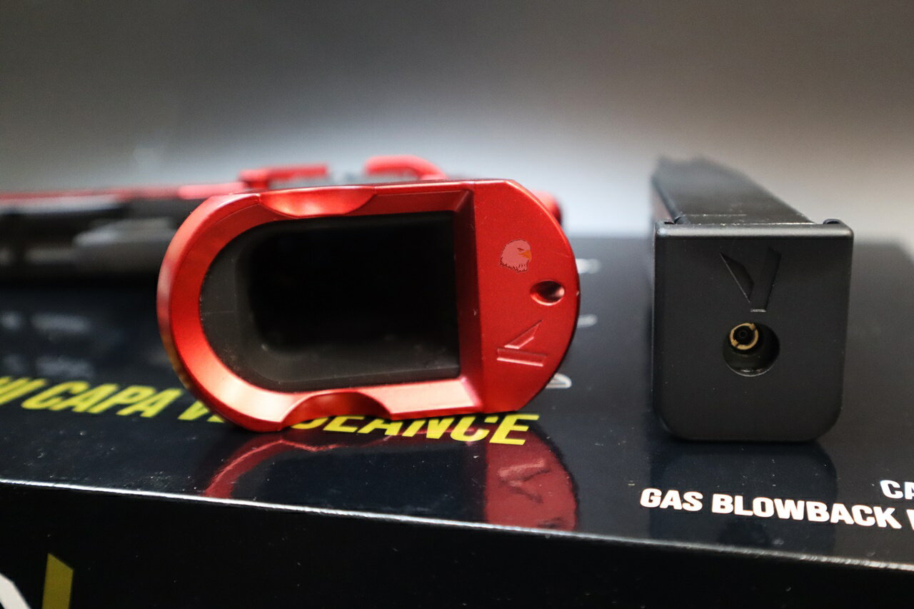 【翔準AOG】Vorsk Hi-Capa 紅黑 (Black/RED) Vengeance 5.1 手槍 GBB VGP-02-CS-05 ...