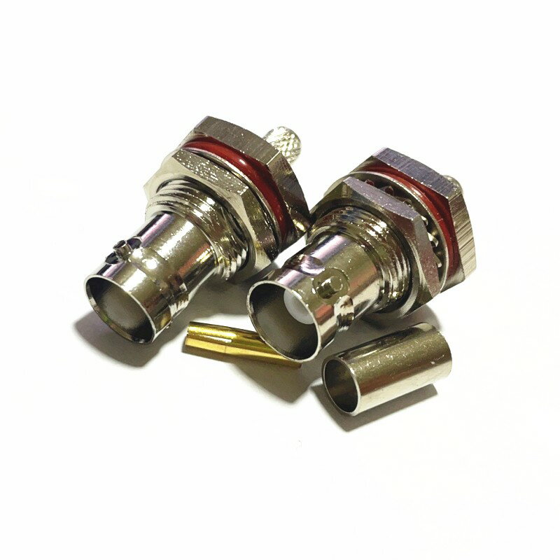 BNC母頭BNC-KY-3帶螺母防水固定大六角壓接頭監控BNC/Q9母連接器 | 協貿國際日用品生活12館 | 樂天市場Rakuten