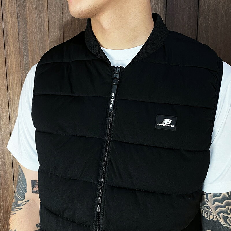 美國百分百【全新真品】NEW BALANCE 紐巴倫 羽絨背心 男款 NB 背心外套 logo 黑色 CZ47 | 美國百分百直營店 | 樂天 ...