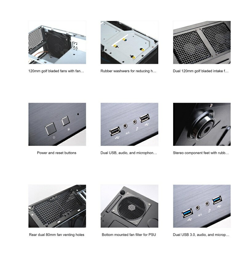 【享最高折300】SilverStone 銀欣 GD05 黑/電腦機殼/SST-GD05B USB 3.0 | 米特3C數位 | 樂天市場 ...