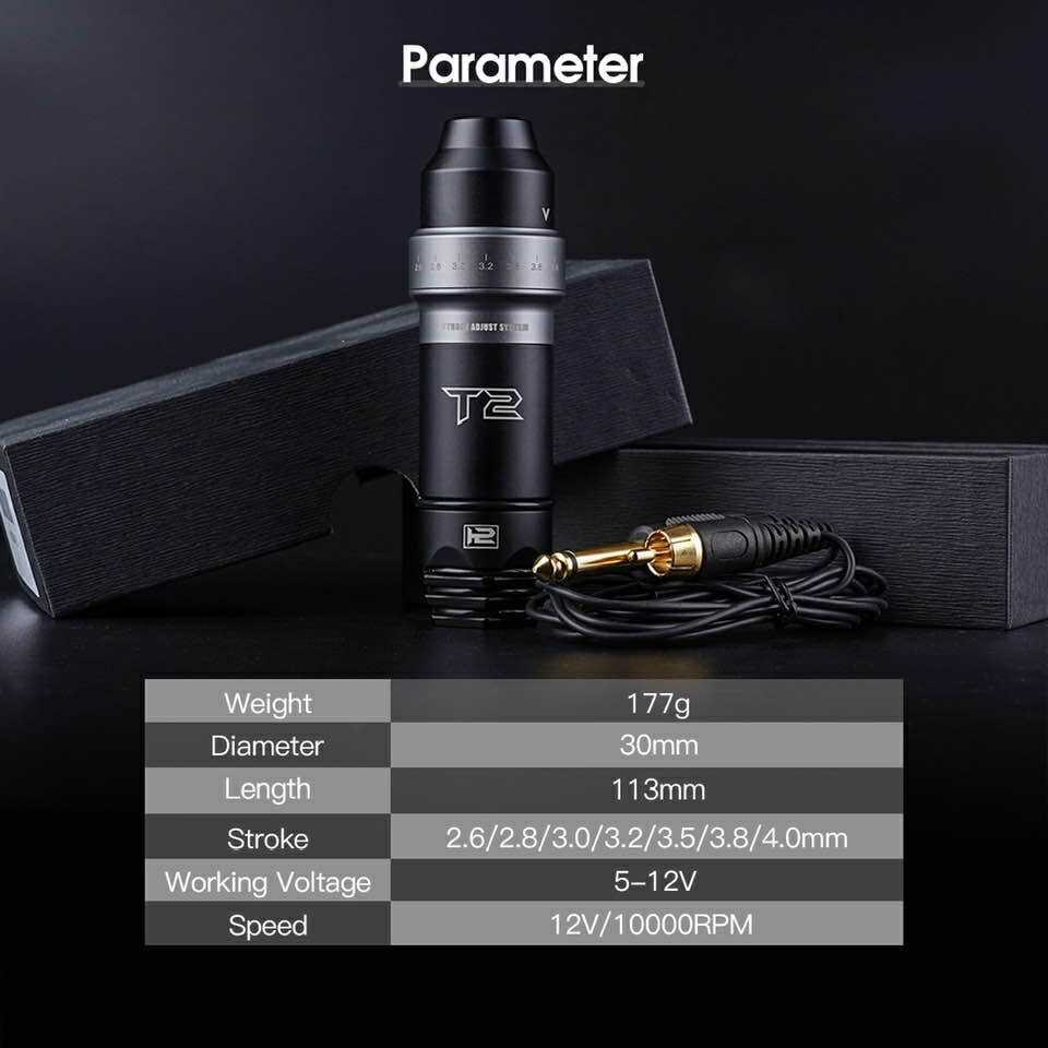 TAIWAN DH TATTOO SUPPLY:T2 TATTOO EQUIPMENT - Seven 7號可調整筆型機 | DH專業紋身器材 ...