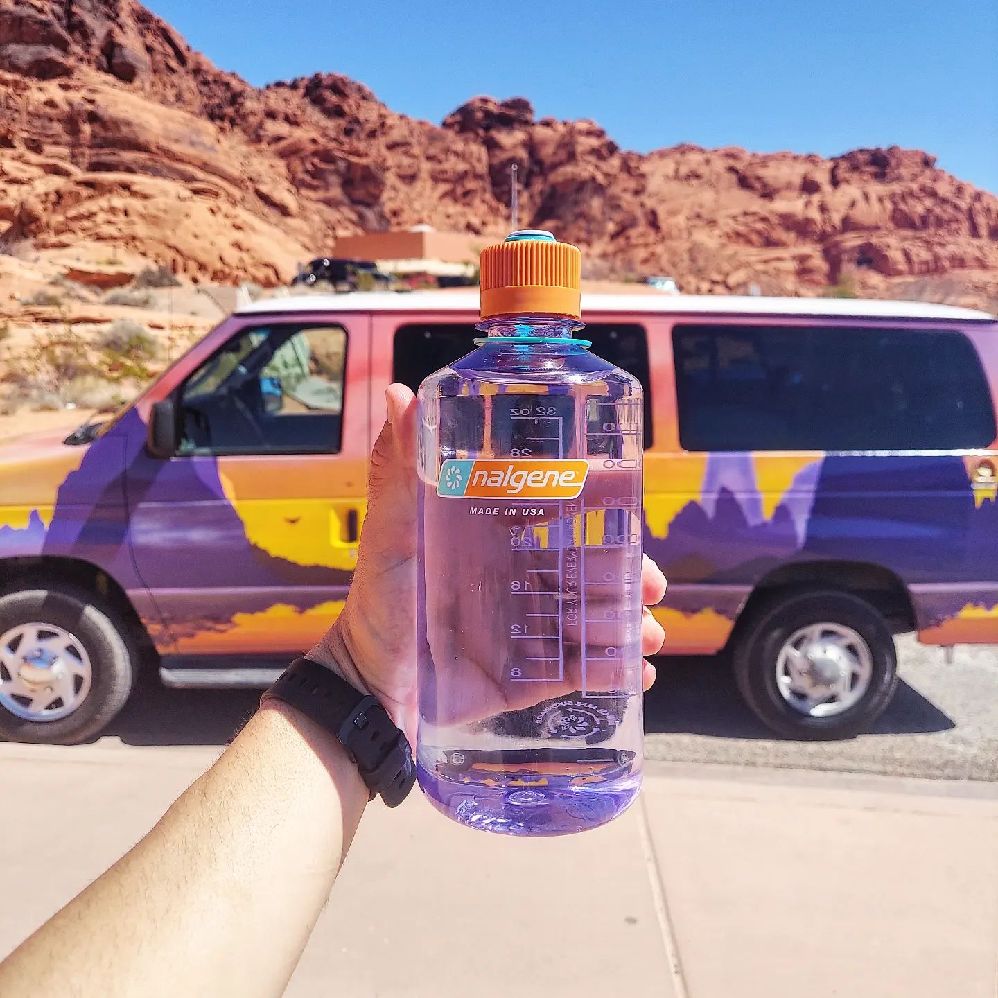 美國 《Nalgene》 專業水壺 1000cc 窄嘴水壼 2021-0132 Amethyst紫晶 | 享趣戶外 | 樂天市場Rakuten