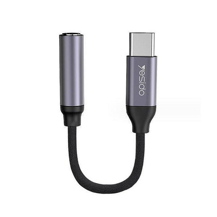 【APP4%點數】yesido YAU19 Type-C 轉 3.5mm 轉接線 音源線 耳機線 數位解碼 高相容性 | 飛鴿3C通訊直營店 | 樂天市場Rakuten