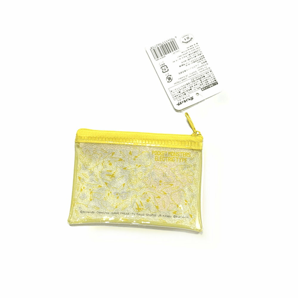 asdfkitty*精靈寶可夢 PVC防水透明收納袋 迷你 化妝袋 文具袋 置物袋 零錢包-日本正版商品 | asdfkitty可愛家精品店直營店 | 樂天市場Rakuten