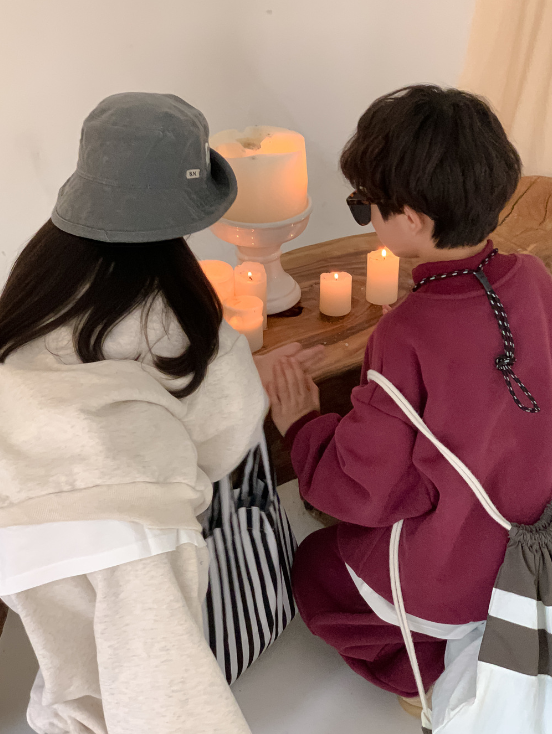 男女童冬季新款韓版高領字母加絨套裝SM005 | Q嫩潮童裝 | 樂天市場Rakuten