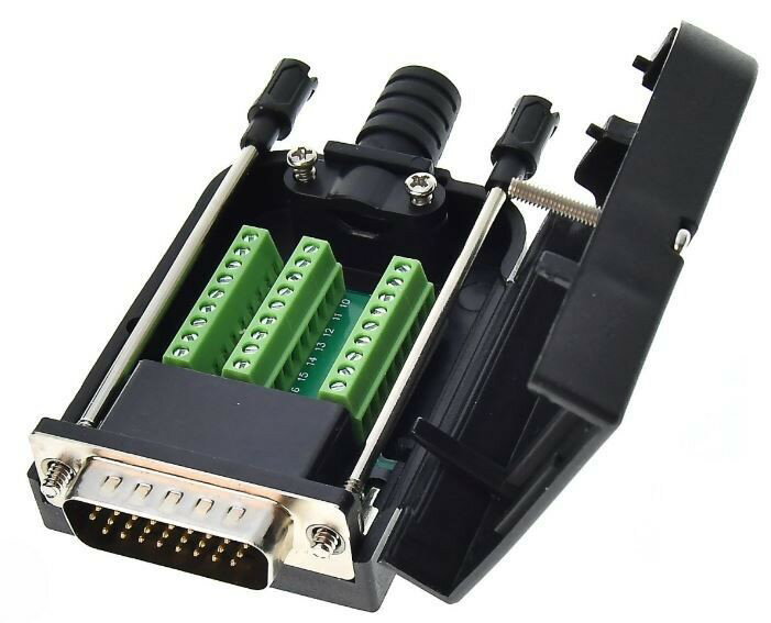 DB26P 公 螺桿免焊模組/ 26針 轉三排綠色端子台 / RS232 卡扣式免焊接頭 (含稅)【佑齊企業 iCmore】 | 佑齊企業電子 ...