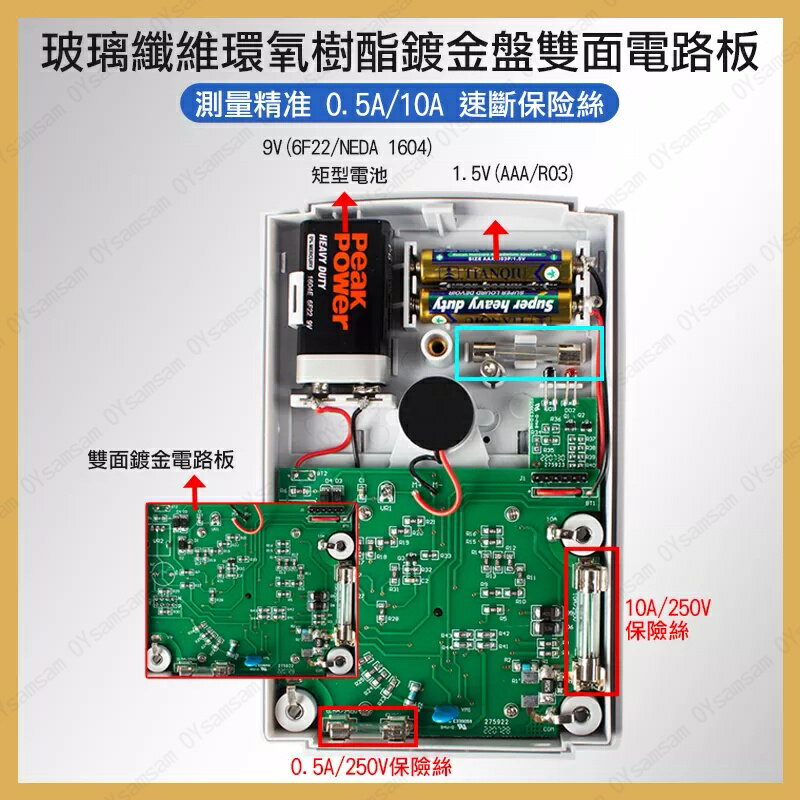 TOPFORZA 拓伏銳 24+2檔 指針式防誤測三用電錶 AM-8016 | GOGOLE宅家生活 | 樂天市場Rakuten