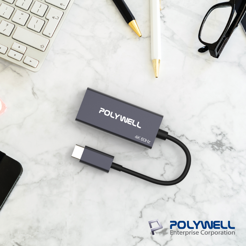 POLYWELL Type-C轉HDMI 訊號轉換器 4K 60Hz HDMI Type-C 轉接線 寶利威爾 台灣現貨【全館299免運＋領券再折】 | POLYWELL 寶利威爾官方旗艦店 ...