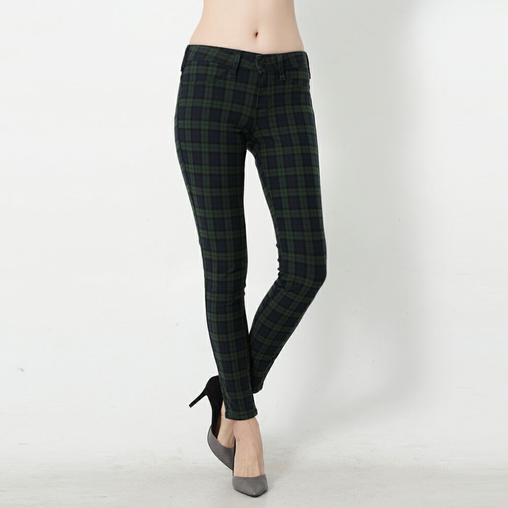 SOMETHING LADIVA伸縮窄直筒牛仔褲-女款 墨綠色 | EDWIN官方旗艦店直營店 | 樂天市場Rakuten