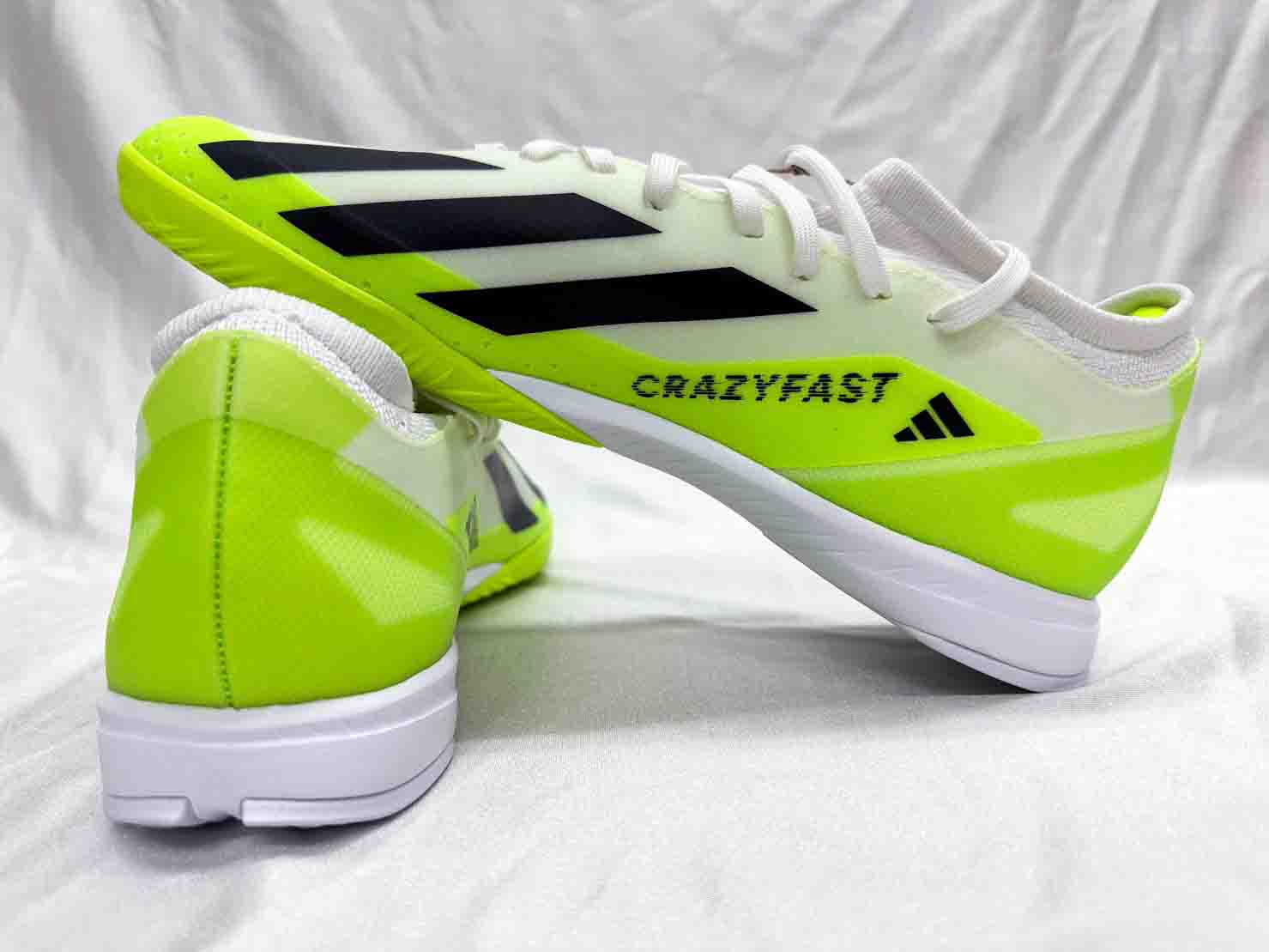 大自在 ADIDAS 室內平底足球鞋 X CRAZYFAST.3 白黑黃 ID9340 | 大自在運動休閒精品店 | 樂天市場Rakuten