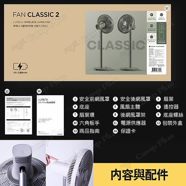 【N9 LUMENA】N9-FAN CLASSIC DC無線直立式風扇 三色 居家扇 充電風扇 落地扇 露營 悠遊戶外 | 悠遊戶外露營生活館 ...
