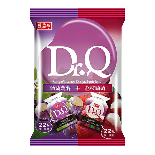 盛香珍Dr.Q雙味蒟蒻(葡萄+荔枝)420G【愛買】 | 愛買線上購物直營店 | 樂天市場Rakuten