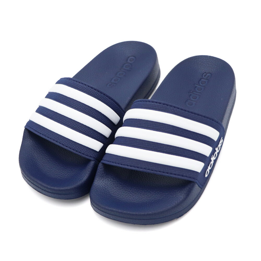 ADIDAS ADILETTE SHOWER K 拖鞋 中大童 藍白 S0392 (IF5978) | 新竹兩隻老虎親子舘直營店 | 樂天市場 ...