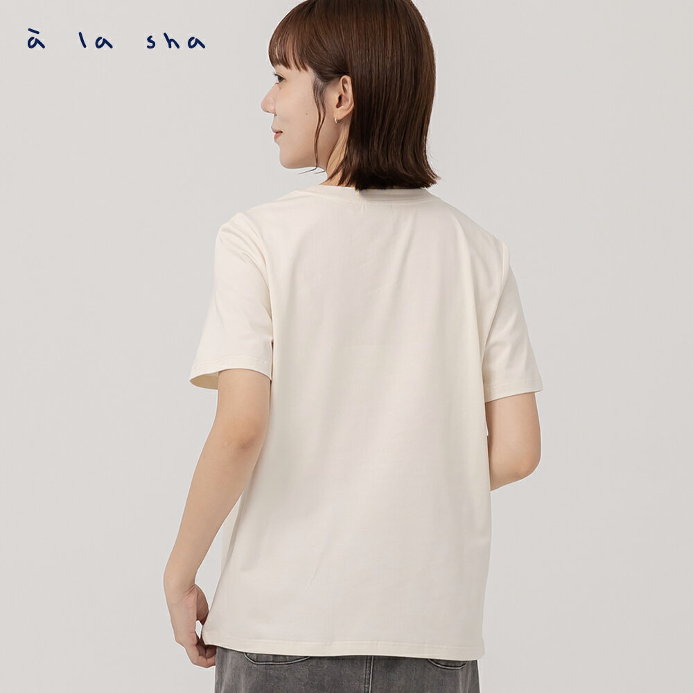 a la sha LOGO基本短袖T | a la sha直營店 | 樂天市場Rakuten