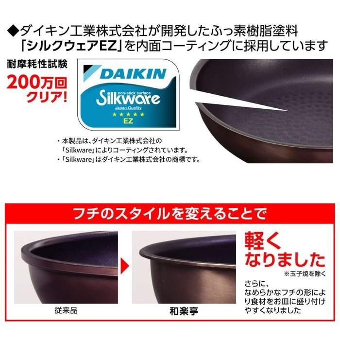 日本製 竹原製缶 和樂亭不沾平底炒鍋-24公分-電磁爐.瓦斯爐.IH爐都可用-2百萬次耐磨測試.鍋底加厚 | asdfkitty可愛家精品店直營店 | 樂天市場Rakuten