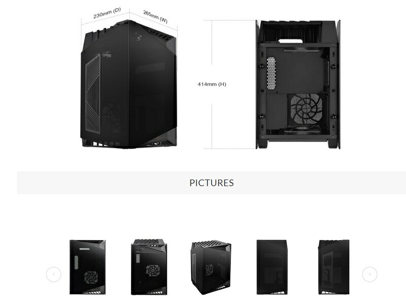 【享最高折300】SilverStone 銀欣 LD03-AF 電腦機殼/SST-LD03B-AF | 米特3C數位 | 樂天市場Rakuten