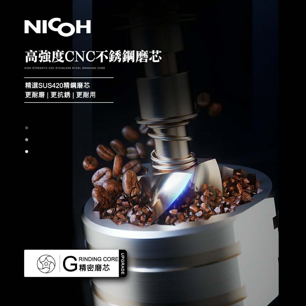 日本NICOH電動便攜研磨手沖咖啡機 NK-B03 | RuYuHouse直營店 | 樂天市場Rakuten