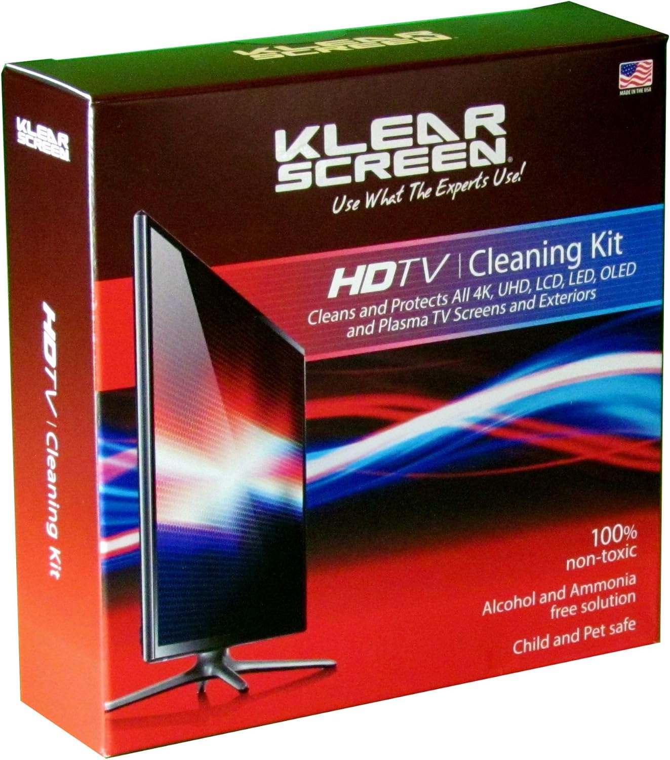 [5美國直購] Klear Screen KS-2HD 美國製 顯示器電視電競螢幕清潔組 含 2oz 無酒精噴霧 超細纖維布 | 玉山最低比價 ...