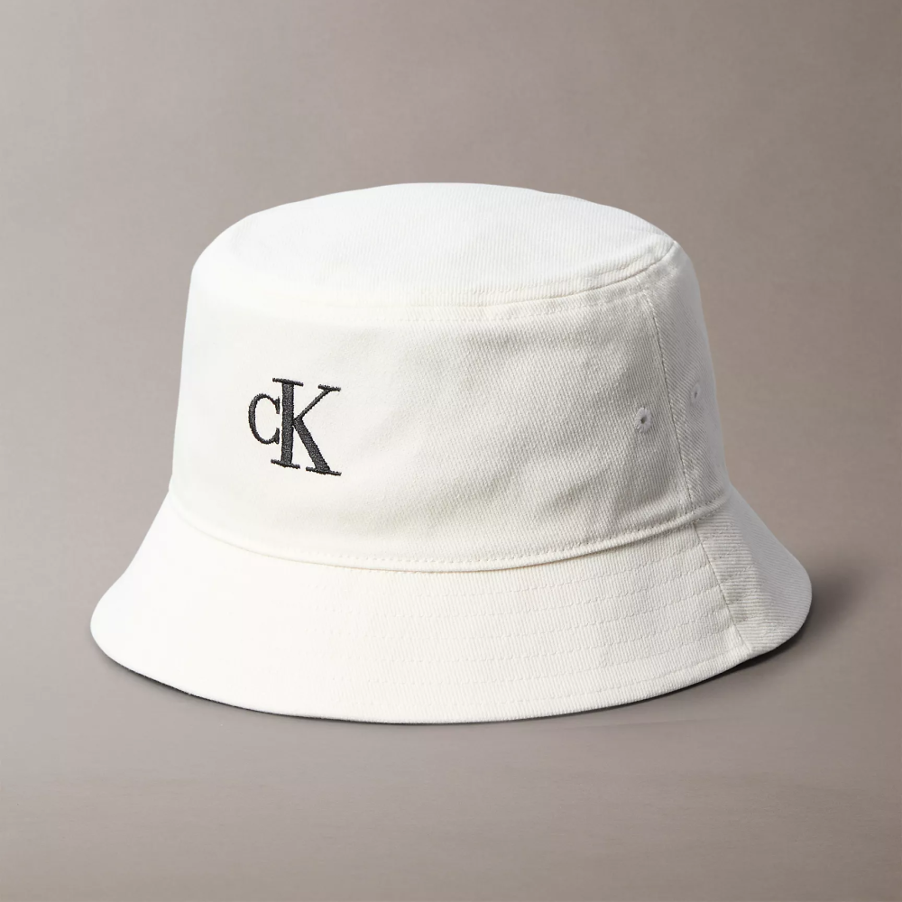 Calvin Klein 刺繡LOGO漁夫帽 帽子 遮陽帽 C63130 米色CK(現貨) 指定Outlet商品5折起☆現貨【送禮首選★APP ...