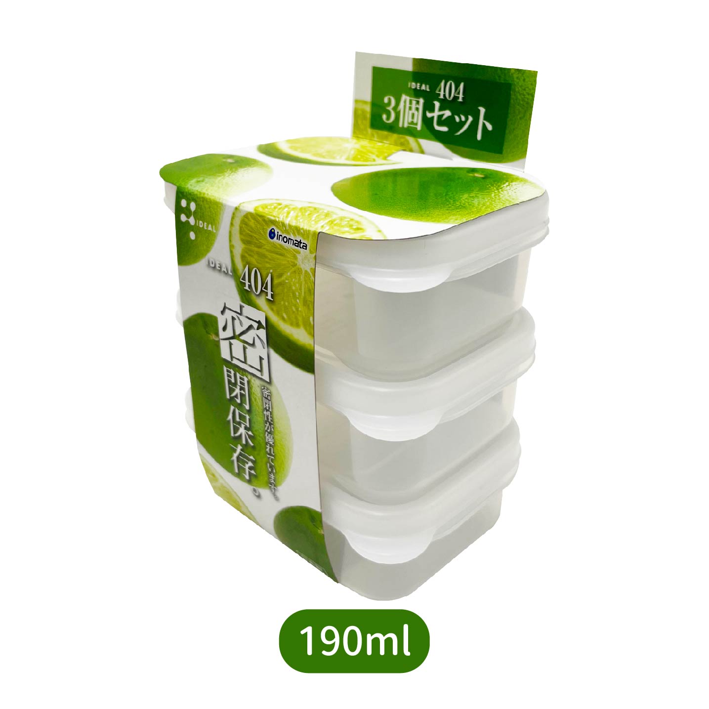 日本 inomata 3入裝保鮮盒 正方形160ml/長方形190ml 保鮮盒 | 東芳小舖直營店 | 樂天市場Rakuten