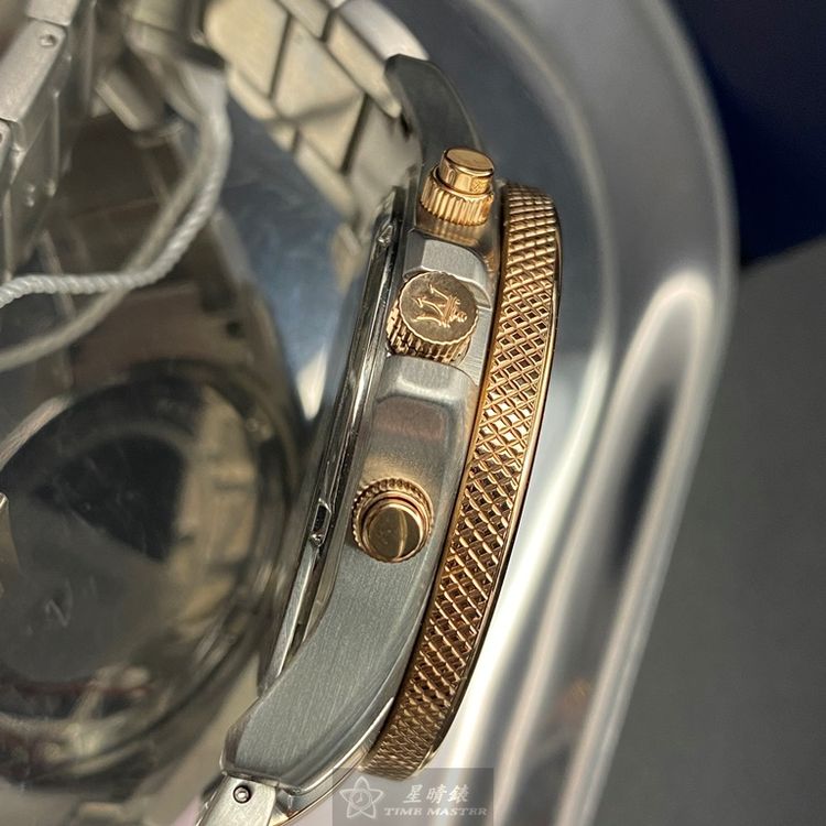 點數9%★MASERATI瑪莎拉蒂男錶,編號R8873640002,44mm玫瑰金, 古銅色圓形精鋼錶殼,古銅色三眼, 運動, 可旋轉錶面 ...