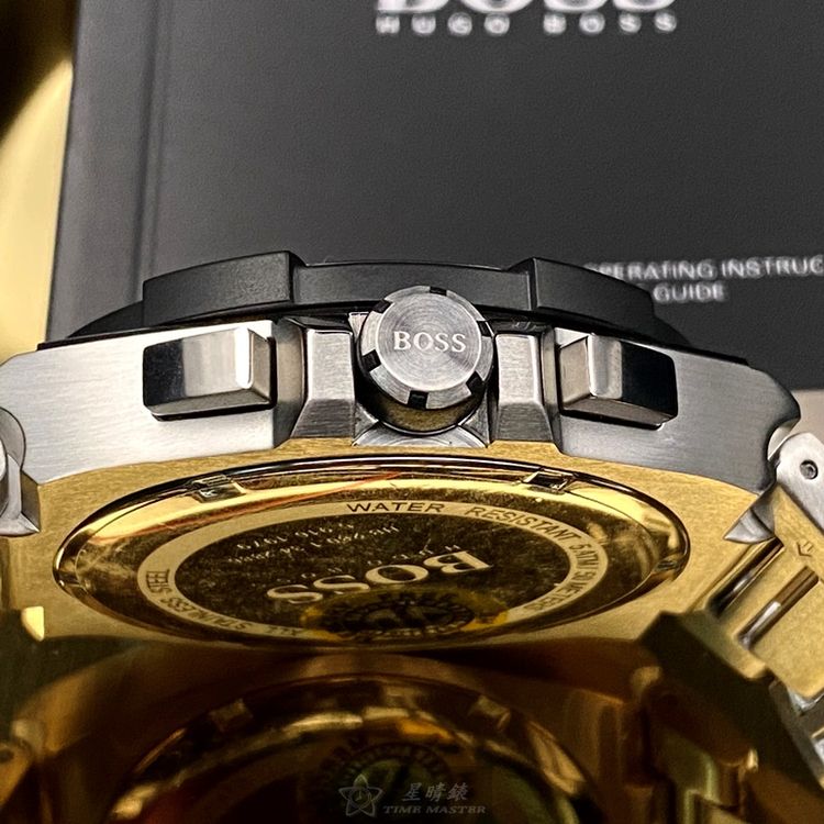 BOSS伯斯男錶,編號HB1513360,46mm黑, 銀圓形精鋼錶殼,黑色三眼, 運動錶面,銀色精鋼錶帶款,找尋好久就是這款!, 我就是要這 ...