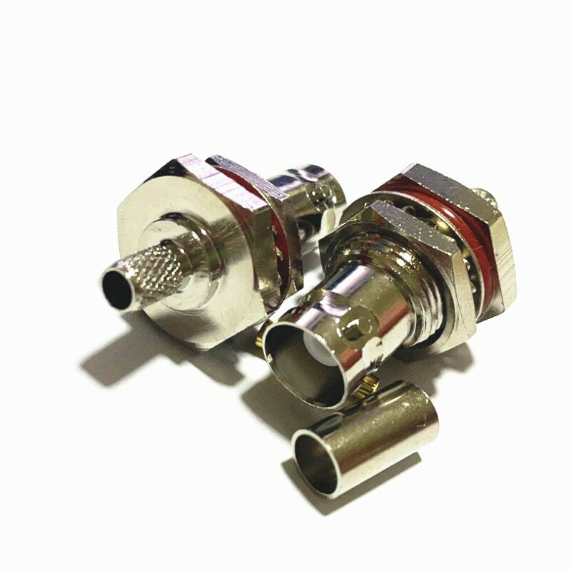 BNC母頭BNC-KY-3帶螺母防水固定大六角壓接頭監控BNC/Q9母連接器 | 協貿國際日用品生活12館 | 樂天市場Rakuten