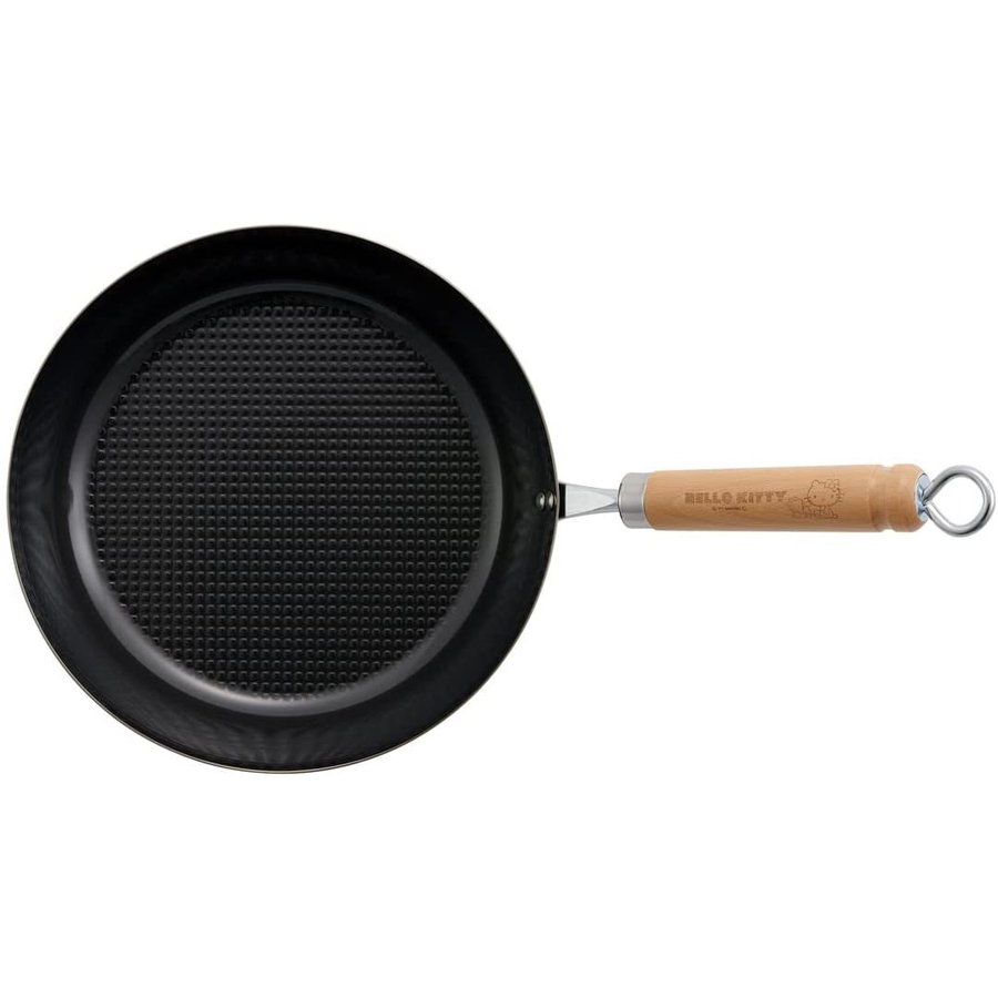 asdfkitty*日本製 KITTY鐵製平底鍋/鐵鍋-24公分-IH爐 瓦斯爐都可用-日本正版商品 | asdfkitty可愛家精品店直營店 | 樂天市場Rakuten