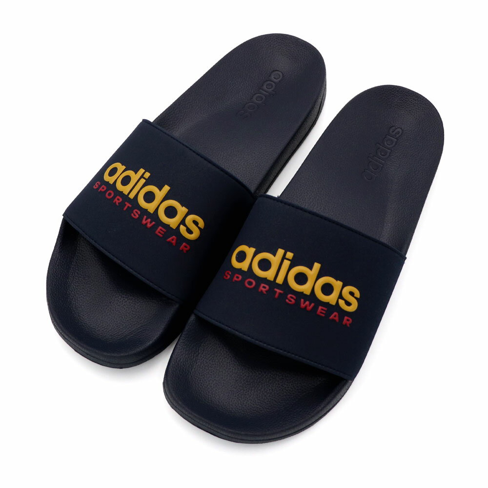 Adidas Adilette Shower 深藍 防水 休閒 拖鞋 男女款 H7394 (IE8946) | 新竹兩隻老虎親子舘直營店 ...
