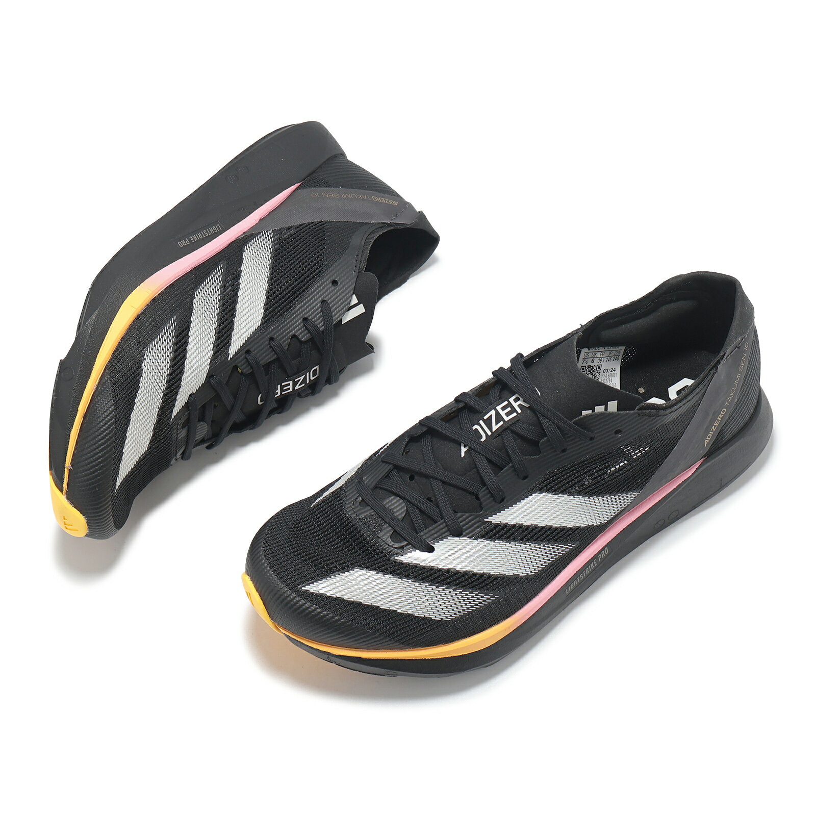 adidas 競速跑鞋 Adizero Takumi Sen 10 W 女鞋 黑 緩震 運動鞋 愛迪達 ID2794 | ACS跨運動 ...