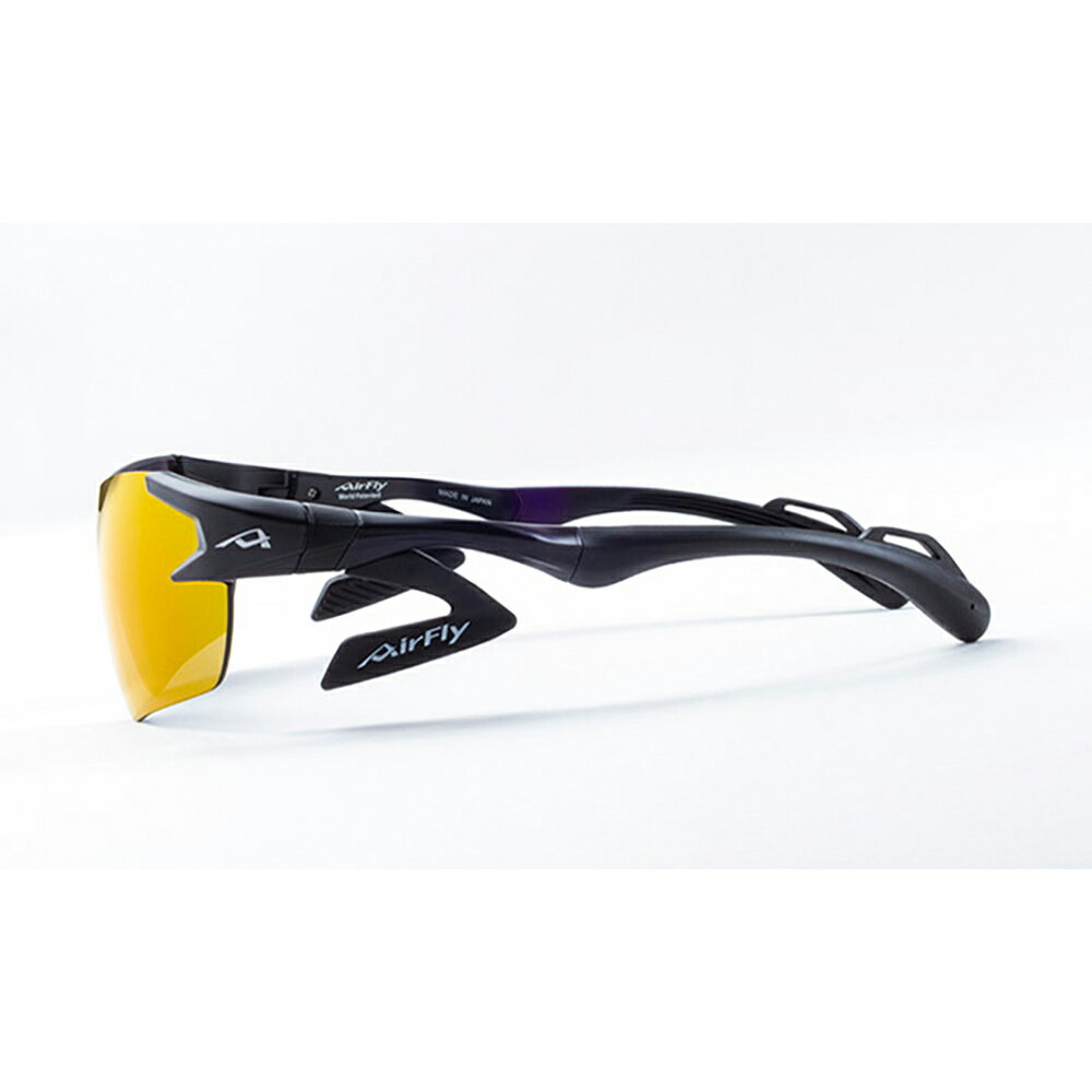 【Airfly】AF901-C1K 無鼻墊運動太陽眼鏡 兒童款 經典黑 | Airfly日本無鼻墊運動眼鏡 | 樂天市場Rakuten