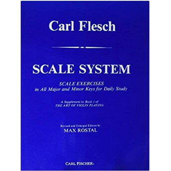 【學興書局】Carl Flesch 卡爾‧弗列其 Scale System for Violin 音階系統 小提琴 | 學興書局 | 樂天市場 ...
