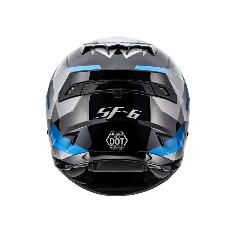 【SOL Helmets】SF-6全罩式安全帽 (獨角獸_黑/藍) ｜ SOL安全帽官方商城 | SOL Helmets | 樂天市場Rakuten
