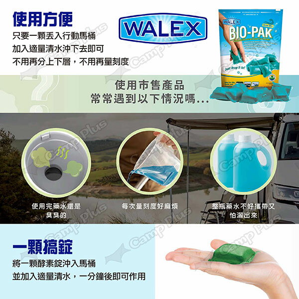 【Walex】行動廁所酵素錠 三款香味 行動馬桶酵素錠 清潔酵素錠 馬桶清潔錠 方便錠 芳香持久 露營 悠遊戶外 | 悠遊戶外露營生活館直營店 | 樂天市場Rakuten