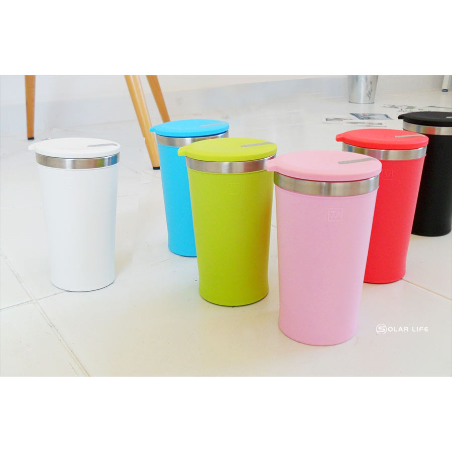 JVR 韓國原裝MINI不鏽鋼迷你隨行杯280ml 攜帶式外出迷你輕巧掀翻蓋式保溫耐冷熱不銹鋼環保咖啡沖泡茶隨身杯 | 索樂生活 | 樂天市場Rakuten