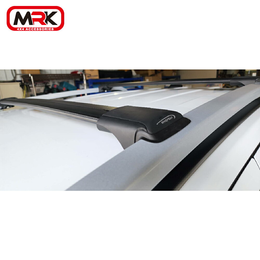 【MRK】WHISPBAR FORD RANGER 專用 RAIL BAR 扁平式 橫桿架 車頂架 黑 | MyRack 車架專家 MRK ...
