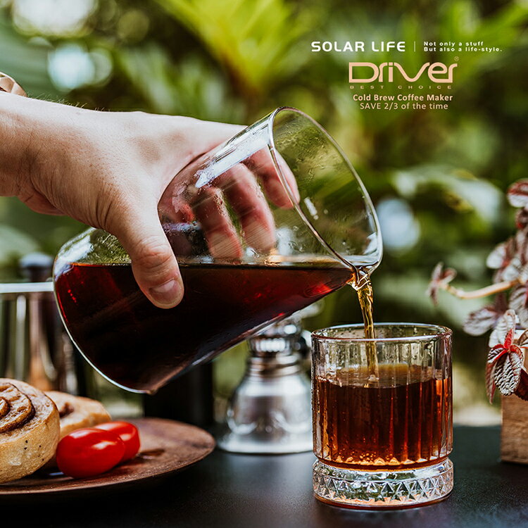Driver 3 倍速冰滴咖啡壺 600ml.冰滴壺 冷萃咖啡壺 水滴式手沖壺 冰釀咖啡器 不鏽鋼濾網 | 索樂生活 | 樂天市場Rakuten