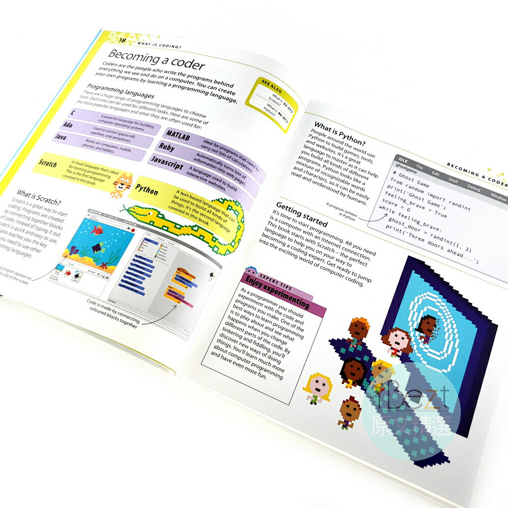 DK：Computer Coding | Python | Scratch | 電腦編程 | 進口 | 原文 | | iBezT | 樂天市場Rakuten