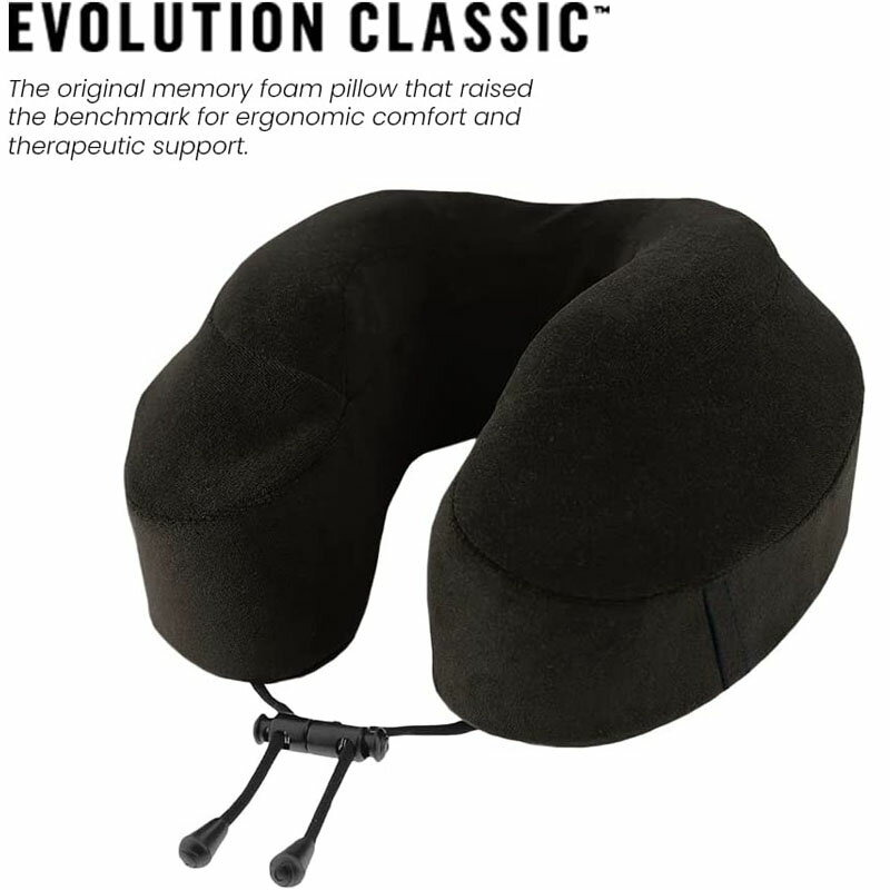 [3美國直購] Cabeau Evolution Classic 航空飛機用頸枕記憶枕頭 Memory Foam Travel Neck ...