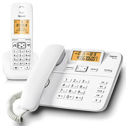 德國Gigaset原西門子DL310數字無繩電話機家用座機無線子母一拖一 | 小山好物嚴選直營店 | 樂天市場Rakuten