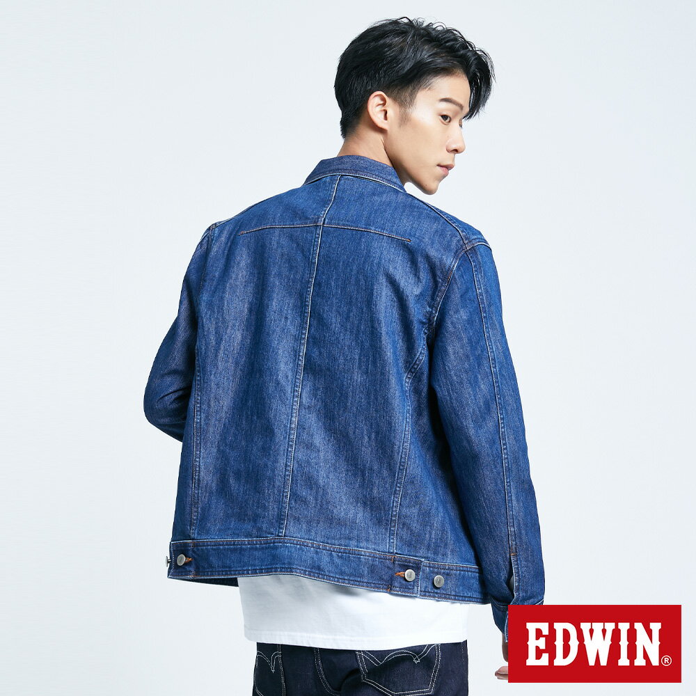 EDWIN E-FUNCTION 牛仔外套-男款 原藍磨 | EDWIN官方旗艦店直營店 | 樂天市場Rakuten