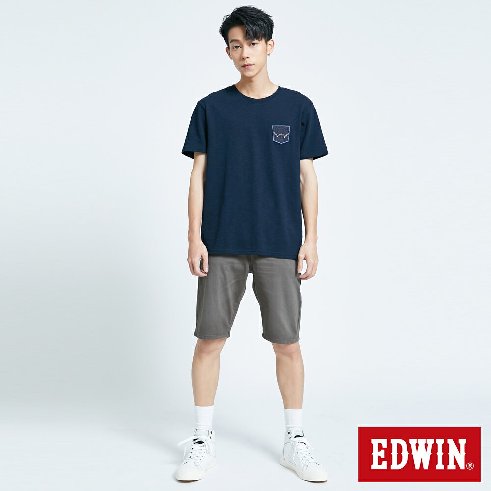 EDWIN 男款 加大碼 JERSEYS迦績 EJ3 涼感棉寬鬆短褲 (中灰色) | EDWIN官方旗艦店直營店 | 樂天市場Rakuten