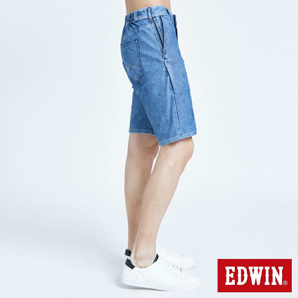 EDWIN 男款 JERSEYS迦績 EJ2 透氣紅標牛仔短褲 (拔淺藍) | EDWIN官方旗艦店直營店 | 樂天市場Rakuten