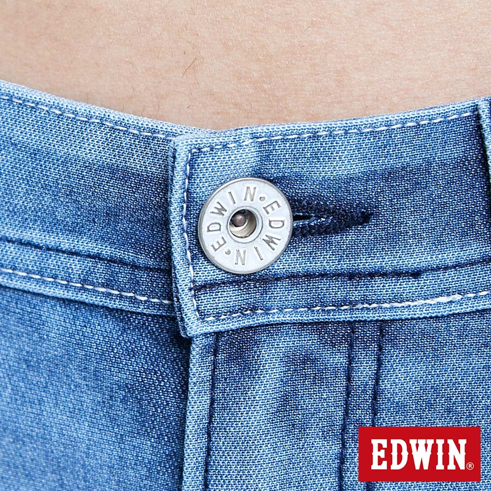 EDWIN JERSEYS迦績 EJ2 透氣紅標牛仔短褲-男款 拔淺色 SHORTS | EDWIN官方旗艦店直營店 | 樂天市場Rakuten