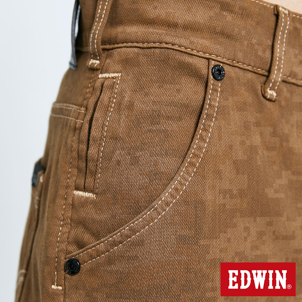 EDWIN 男款 加大碼 JERSEYS 迦績 EJ2 棉涼感迷彩短褲 (灰卡其) | EDWIN官方旗艦店直營店 | 樂天市場Rakuten