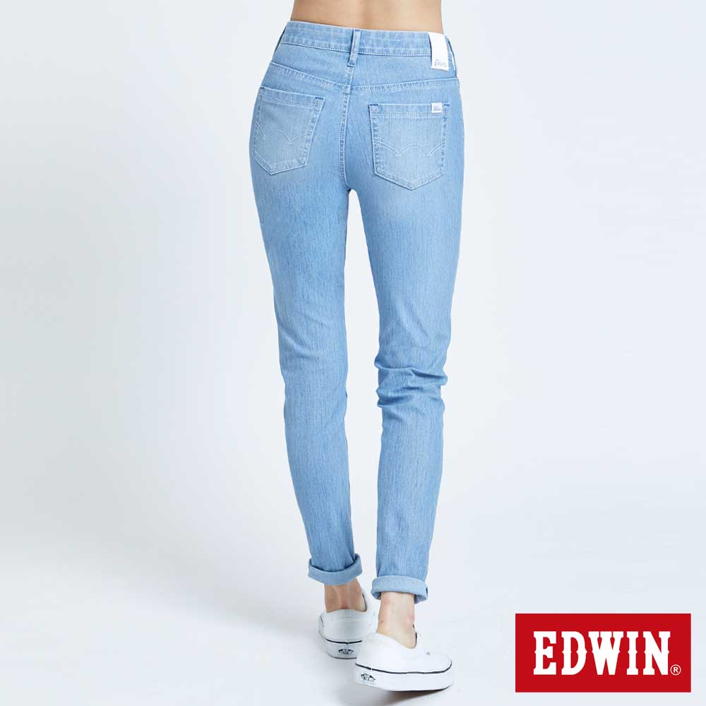 EDWIN 女款 JERSEYS 迦績 EJ2 超彈窄直筒牛仔褲 (重漂藍) | EDWIN官方旗艦店直營店 | 樂天市場Rakuten
