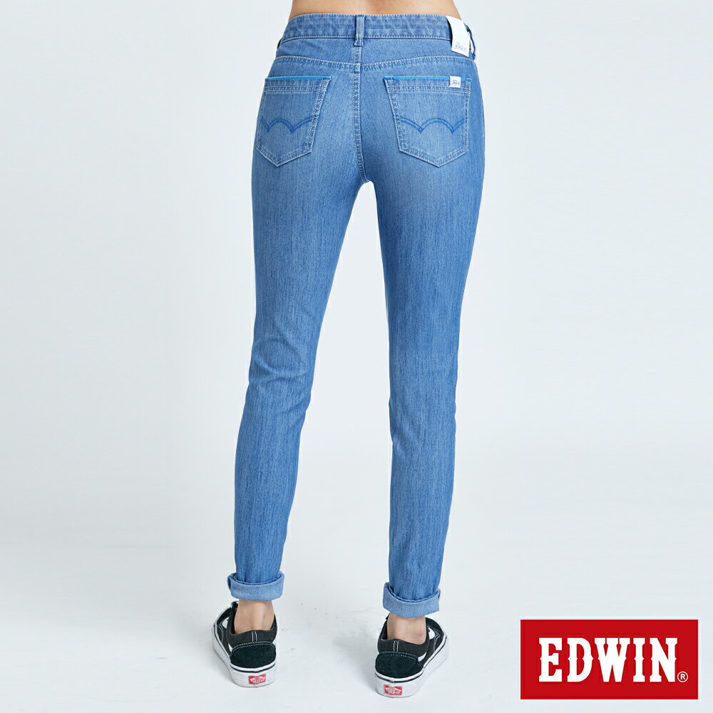 特降品↘EDWIN JERSEYS 迦績 EJ6 超彈錐形牛仔褲-女款 漂淺藍 TAPERED #滿件享折扣 | EDWIN官方旗艦店直營店 | 樂天市場Rakuten