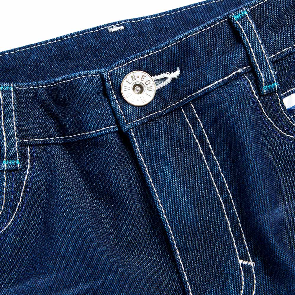 EDWIN JERSEYS EJ2冰河玉直筒七分褲-女款 酵洗藍 | EDWIN官方旗艦店直營店 | 樂天市場Rakuten