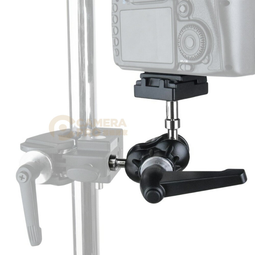 KUPO KS-105 雙球頭關節附RC2相機快拆座 3/8 1/4 支架 關節 燈架 鋁合金 公司貨 相機專家 | CameraPro相機專家直營店 | 樂天市場Rakuten