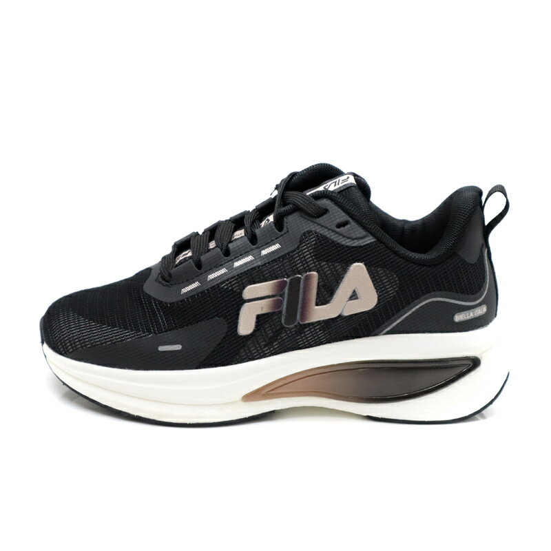 FILA Space Capsule 運動鞋 慢跑鞋 女鞋 黑/玫瑰金 5-J920Y-088 no385 | HUMAN PEACE直營店 | 樂天市場Rakuten